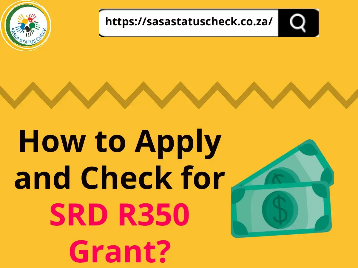 SASSA SRD R350 Grant Status Check Online 2025