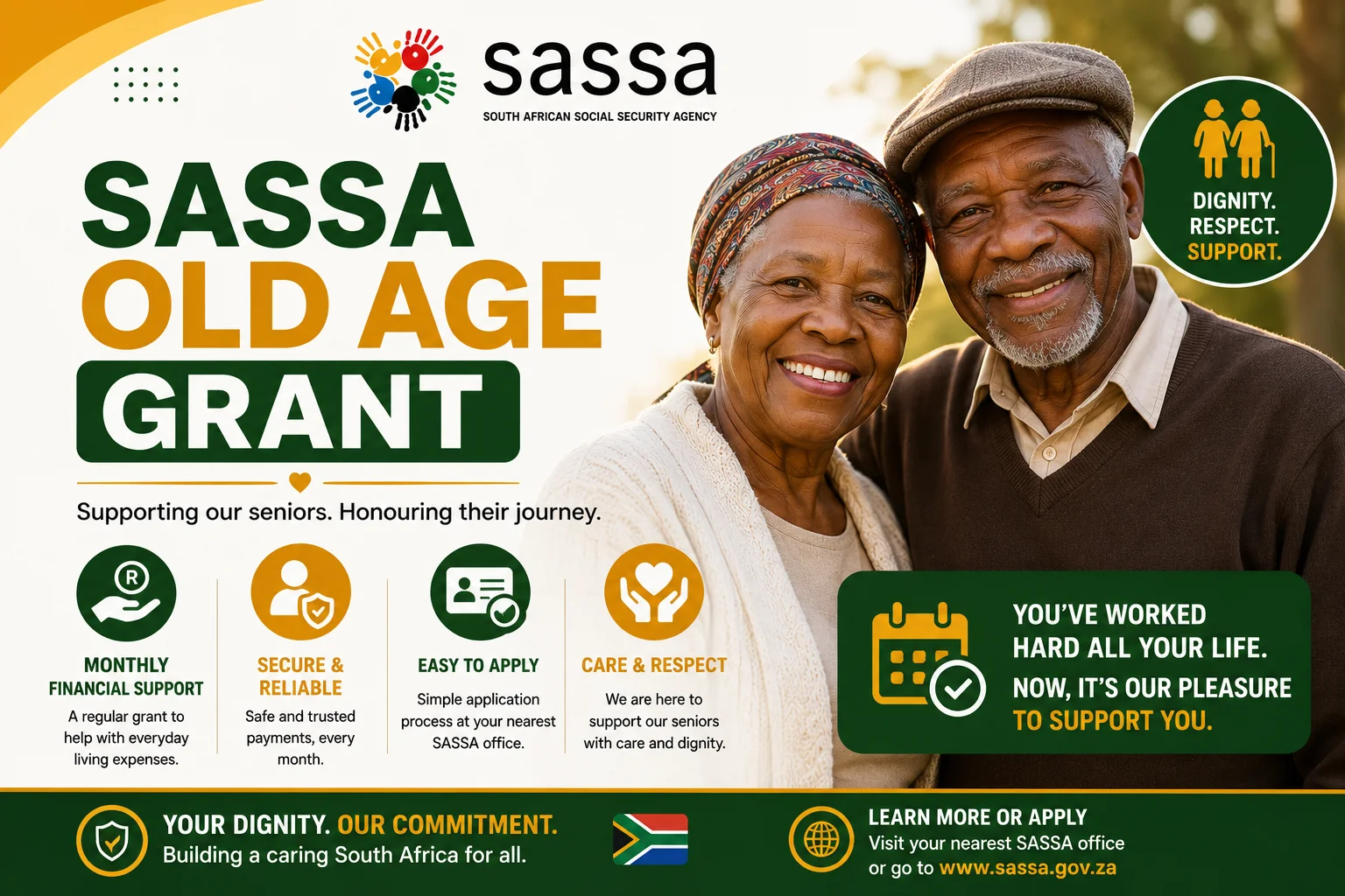 SASSA Old Age Grant | Eligibility & Status Check 2026